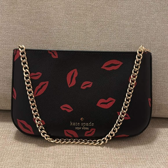 kate spade | Bags | Kate Spade Lips Pouchette | Poshmark